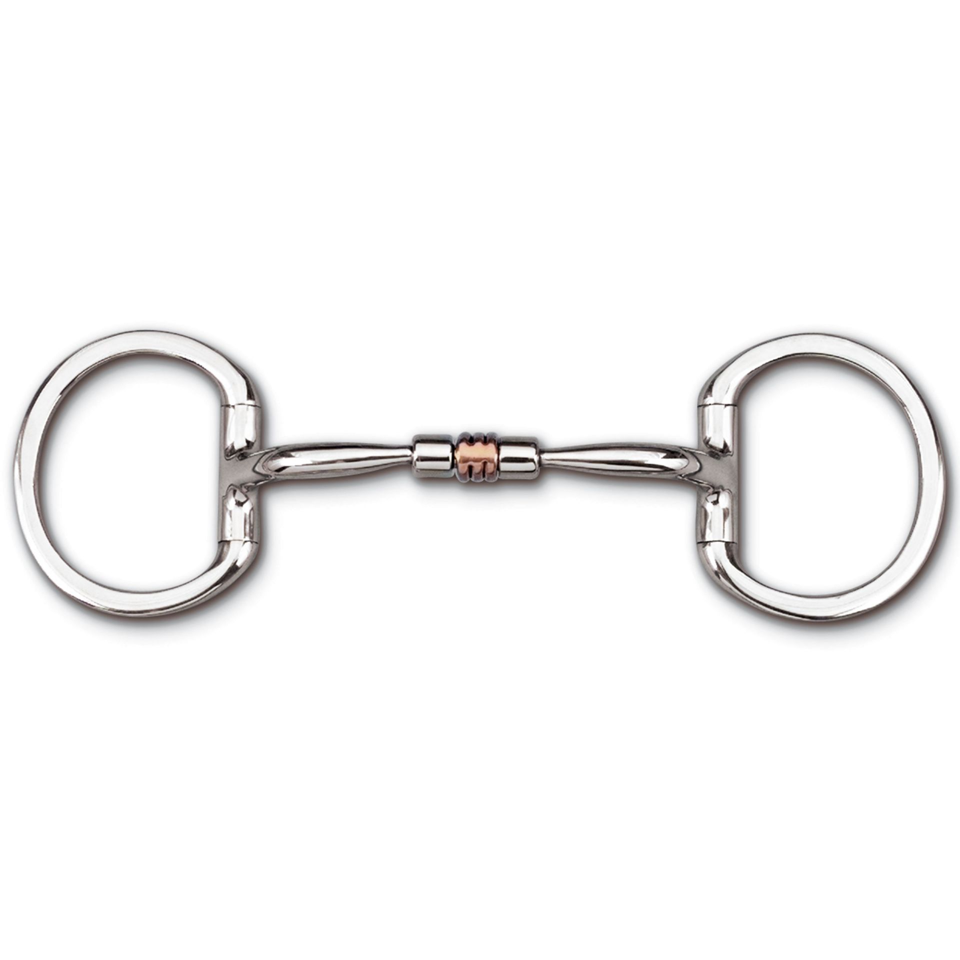 Toklat - Eggbutt without Hooks and Comfort Snaffle Copper Roller MB 03
