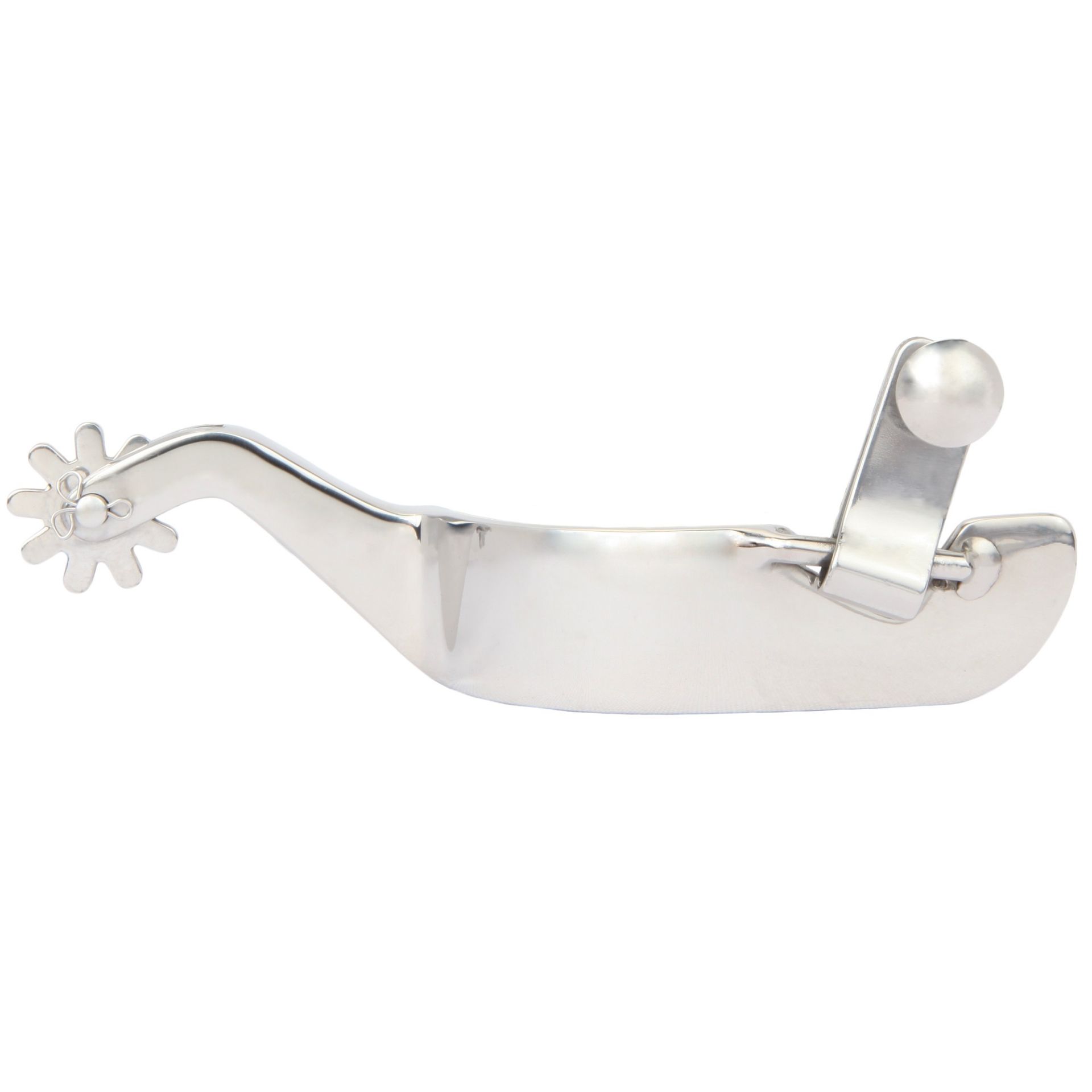 Toklat - Stainless Steel Spur with 1" Band and 9 Point Rowel
